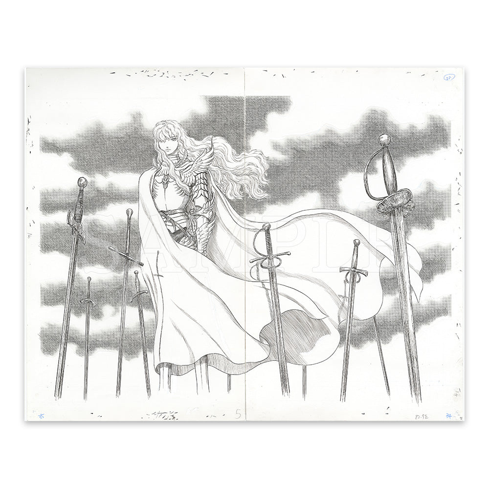[The Great Berserk Exhibition] Character Fine Reproduction Manuscript ...