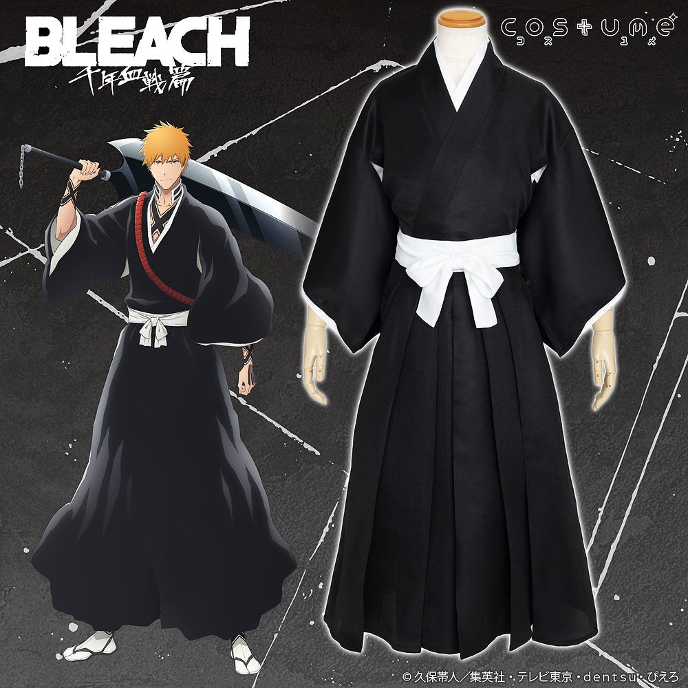 Bleach Thousand-Year Blood War - Shihakusho Costume Set Unisex (2 Type ...