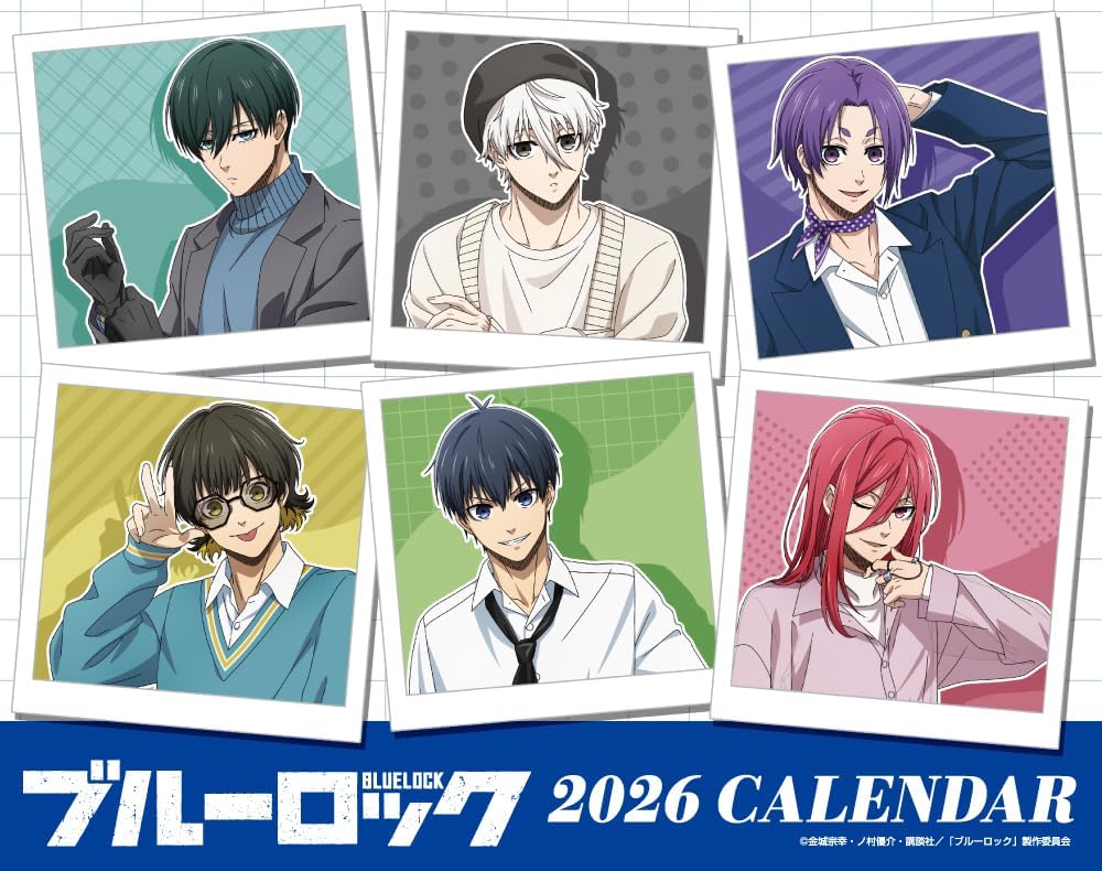 Blue Lock - 2026 Calendar (2 Types) – JumpIchiban