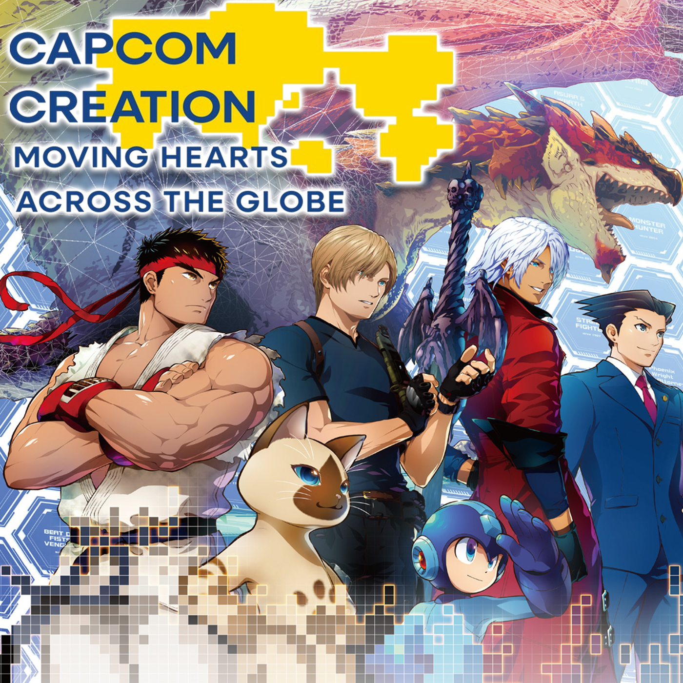 Capcom Creation Moving Hearts Across The Globe Tokyo Exhibition - Devi ...