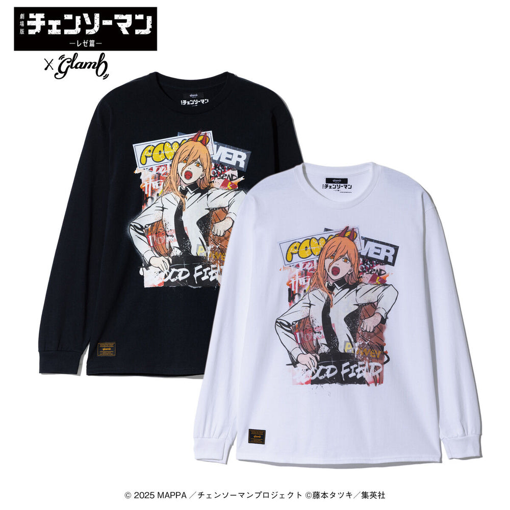 Chainsaw Man Reze Arc The Movie x Glamb - Power Cutsew Black [Pre-Orde ...