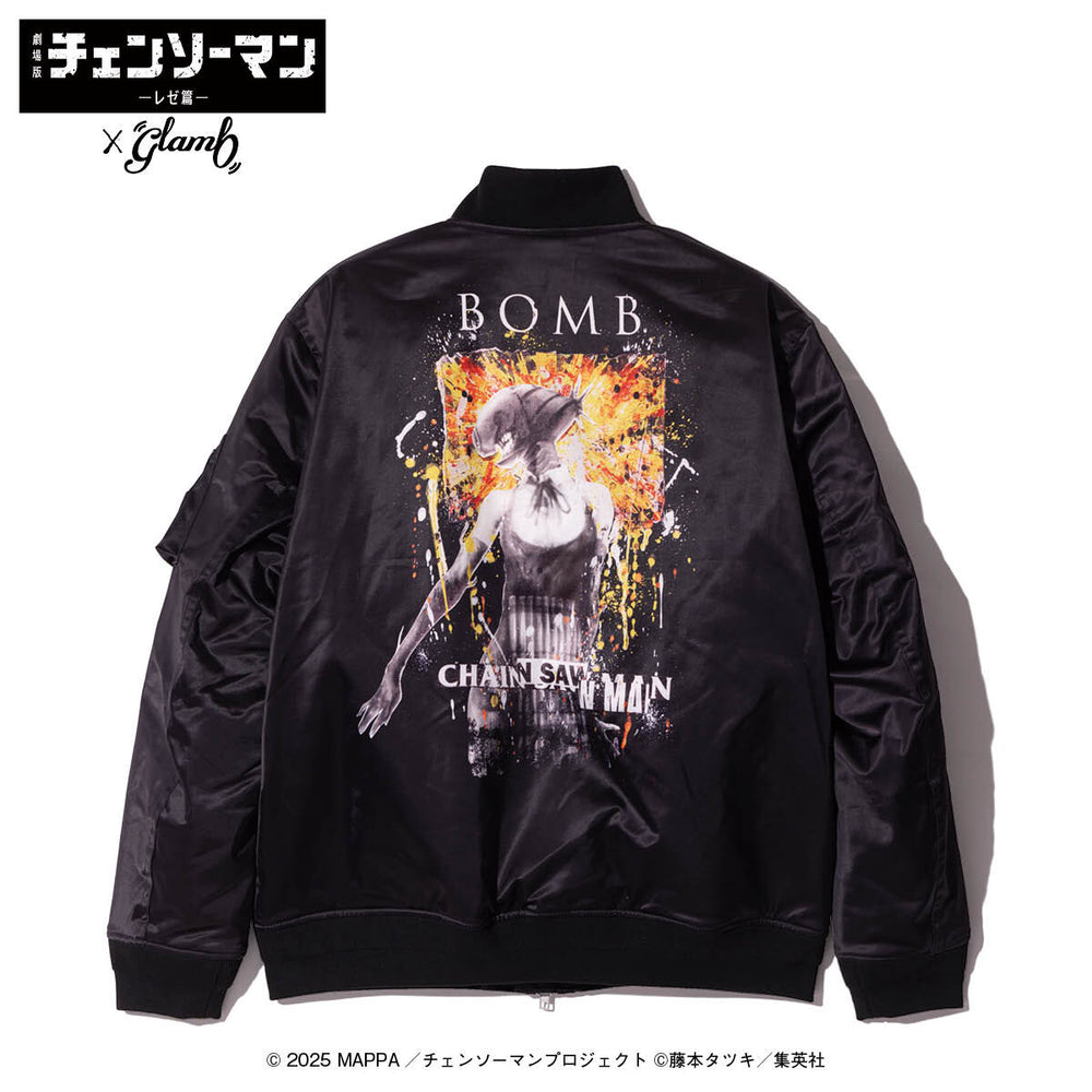 Chainsaw Man Reze Arc The Movie x glamb - Bomb Bomber Jacket [Pre-Orde ...