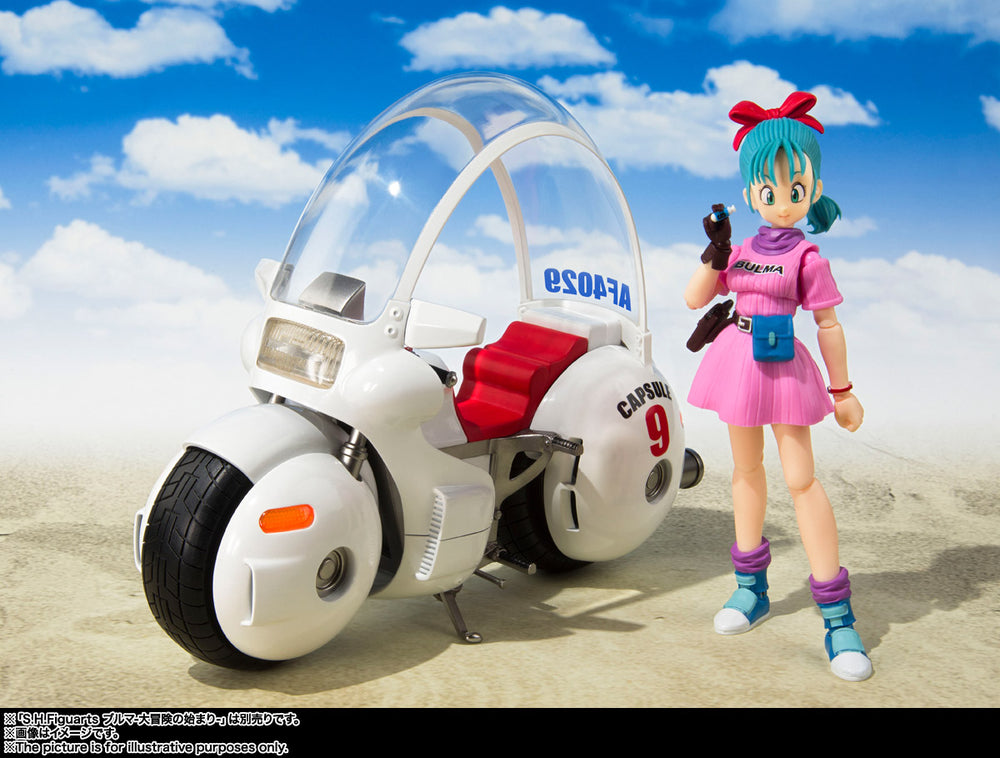Dragon Ball S.H.Figuarts - Bulma's Bike Hoipoi Capsule No. 9 (Resale E ...
