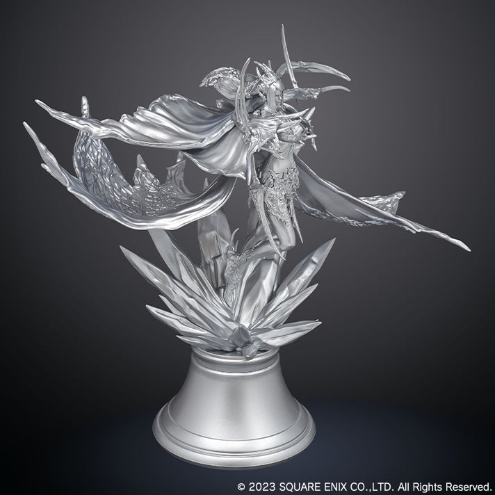 FINAL FANTASY XVI KUJI FIGURE - SUMMONED BEAST SHIVA SILVER Ver. - (LA ...