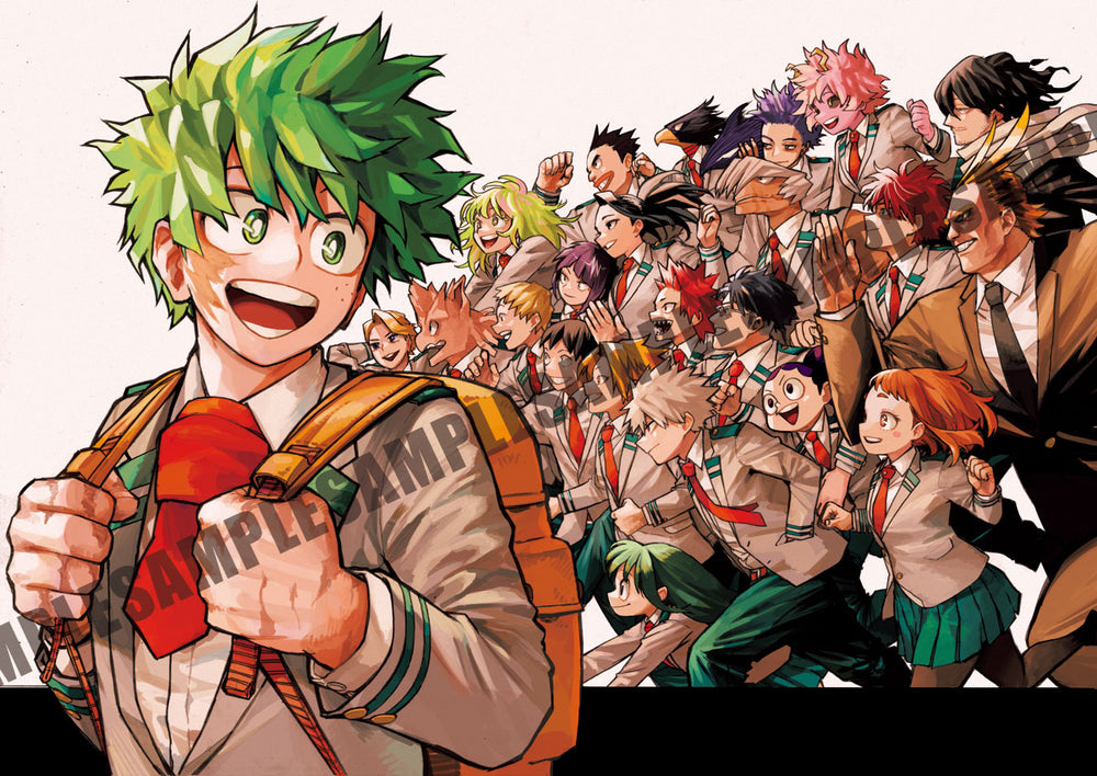 Genga Manuscript My Hero Academia Last Chapter Ultra Limited – JumpIchiban