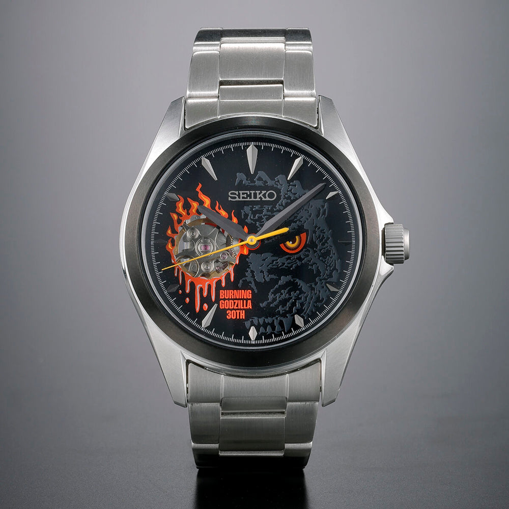 Godzilla x Seiko Watch - Burning Godzilla 30th Anniversary Watch [Pre ...