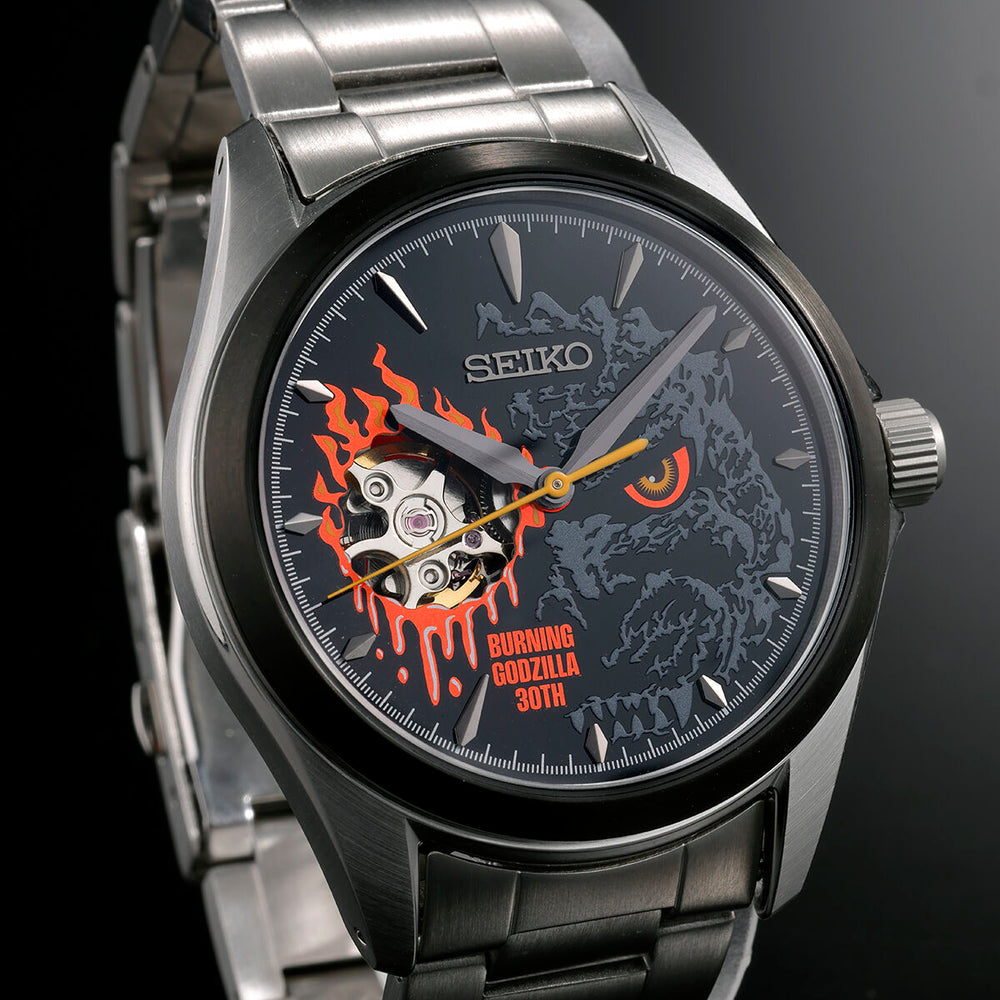 Godzilla x Seiko Watch - Burning Godzilla 30th Anniversary Watch [Pre ...