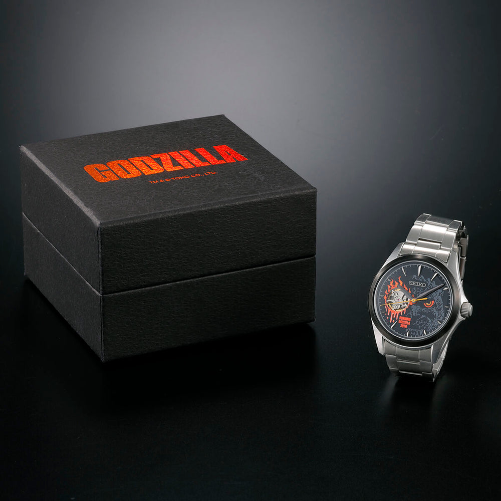 Godzilla x Seiko Watch - Burning Godzilla 30th Anniversary Watch [Pre ...