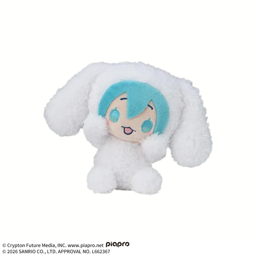 Hatsune Miku Hyokopyoko - Hatsune Miku x Cinnamoroll Hopping Mascots ...