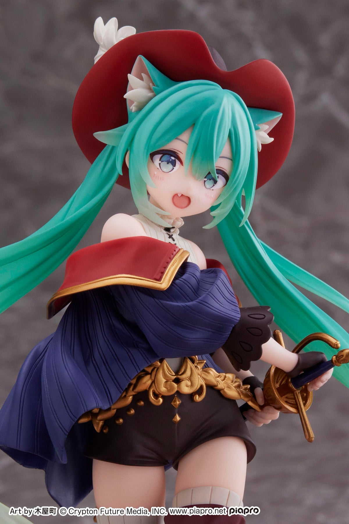 Hatsune Miku Wonderland - Hatsune Miku Cat in Boots Figure – JumpIchiban