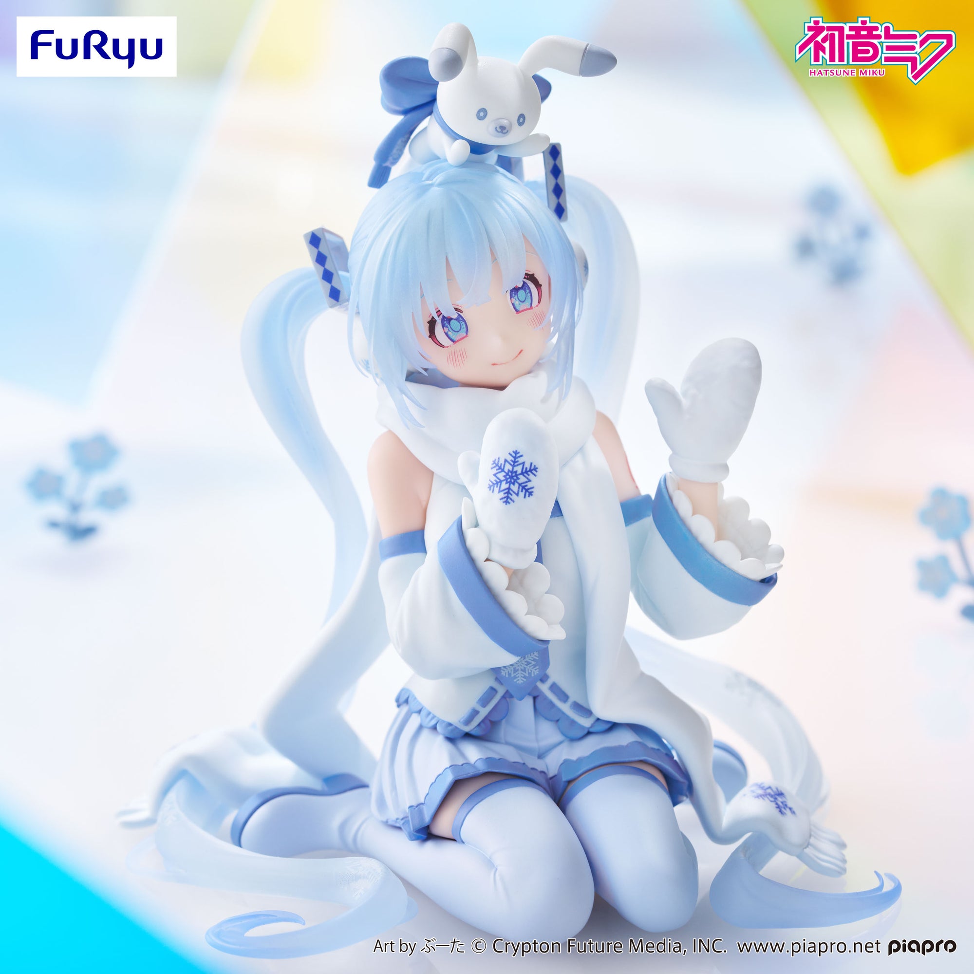 Hatsune Miku Noodle Stopper Figure - Snow Miku Sky Town 10th Anniversa ...