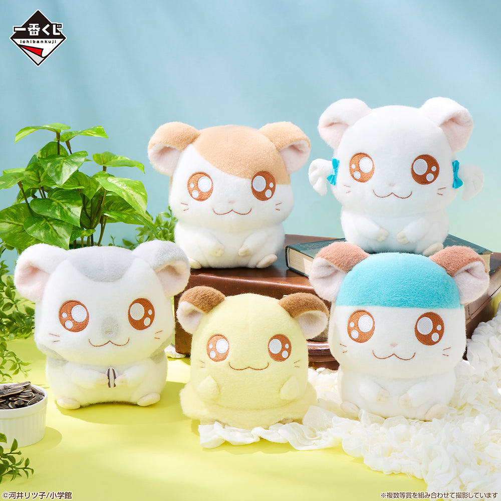 Ichiban Kuji Hamtaro – The Ham-Hams Arrive! - E Prize Cappy Plush ...