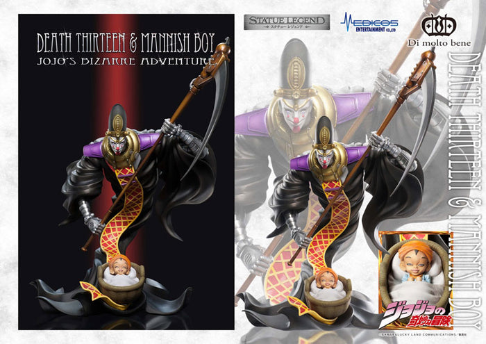 Jojo's Bizarre Adventure Statue Legend - Part 3 Death Thirteen & Manni ...