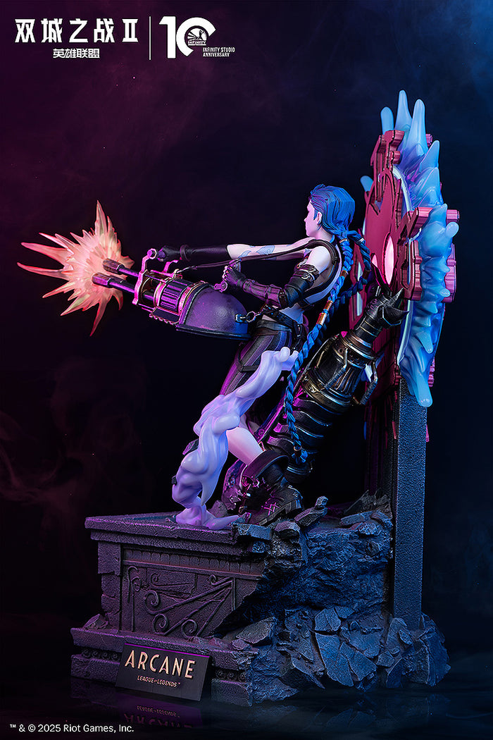 League of Legends Arcane Season 2 1/4 Scale Figure - Jinx Arcane Ver ...