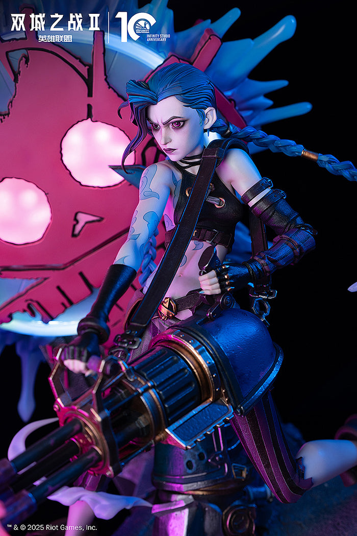 League of Legends Arcane Season 2 1/4 Scale Figure - Jinx Arcane Ver ...