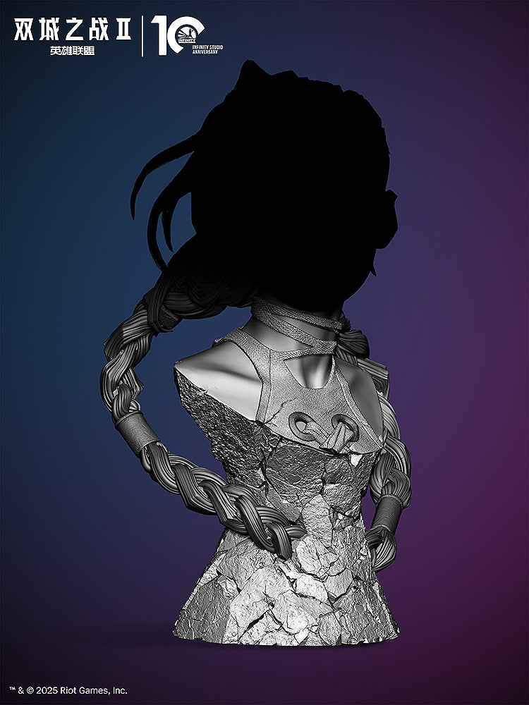 League of Legends Arcane Season 2 1/4 Scale Figure - Jinx Arcane Ver ...