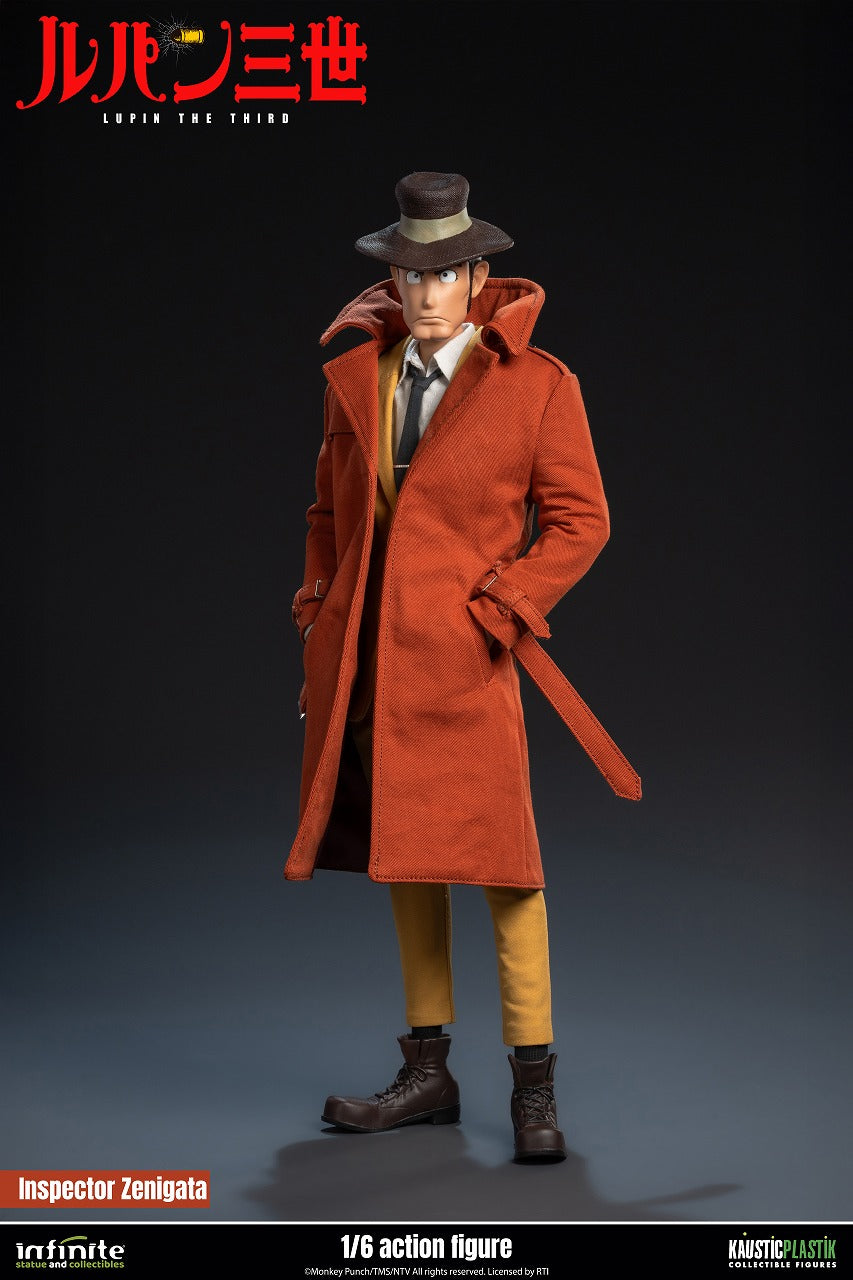 Lupin the Third Part 4 1/4 Scale Action Figure - Inspector Zenigata (S ...