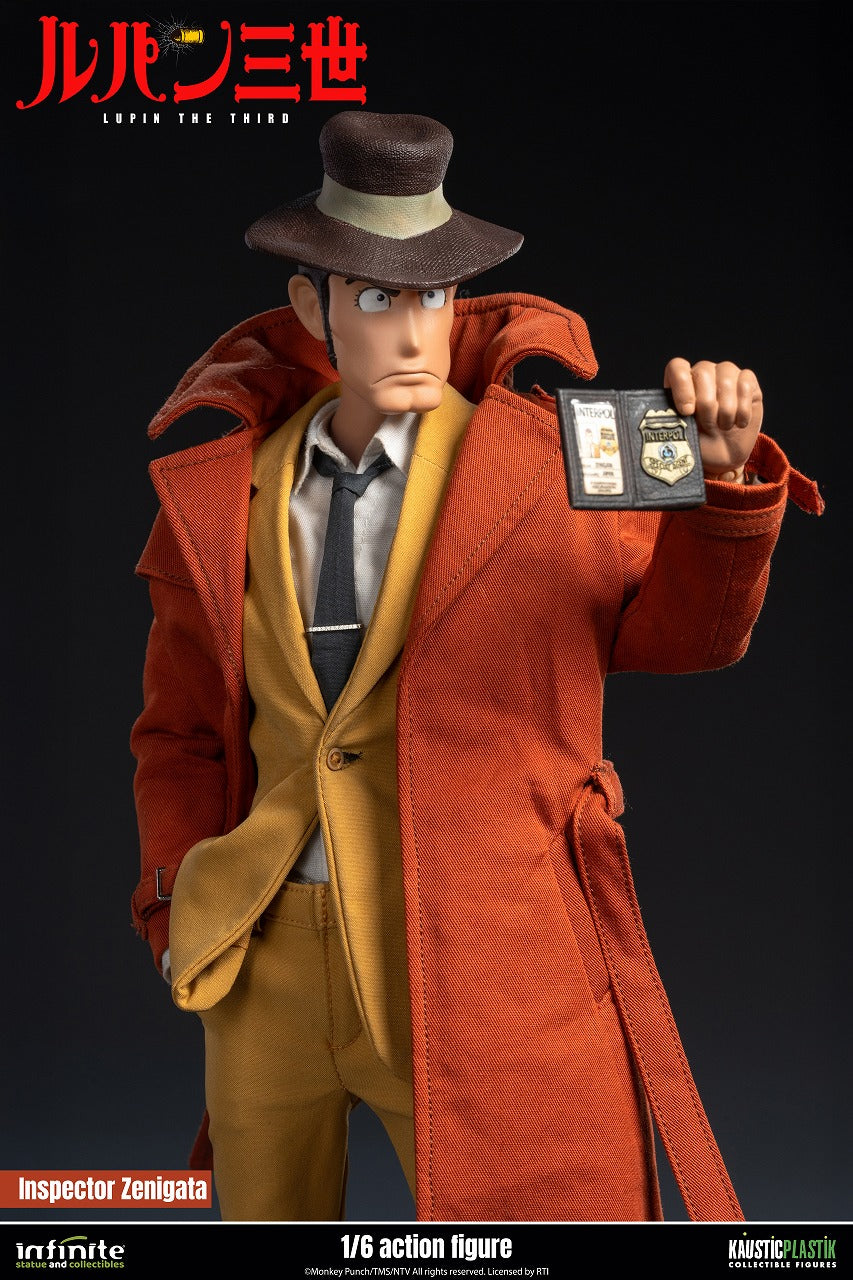 Lupin the Third Part 4 1/4 Scale Action Figure - Inspector Zenigata (S ...