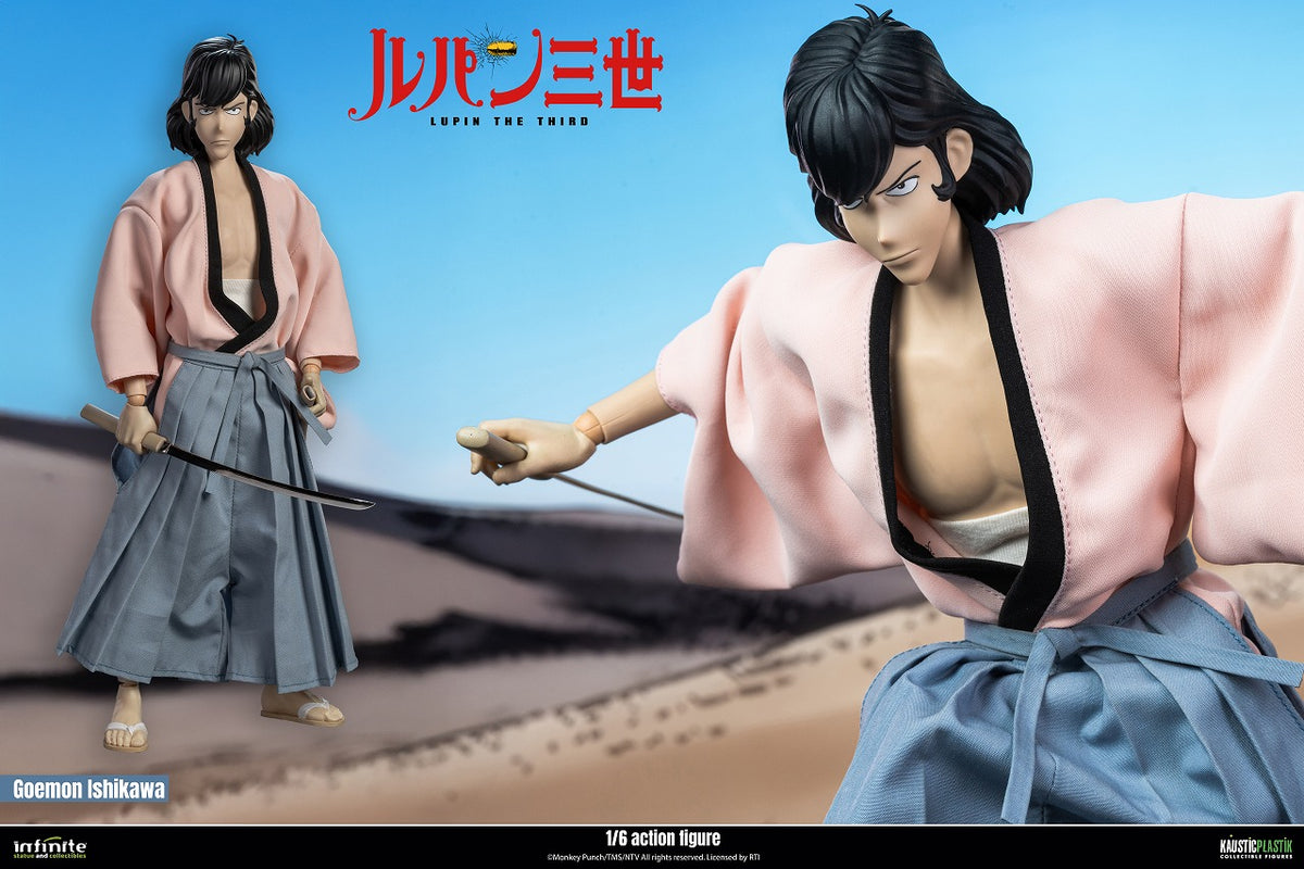 Lupin the Third Part 4 1/4 Scale Action Figure - Goemon Ishikawa (Stan ...