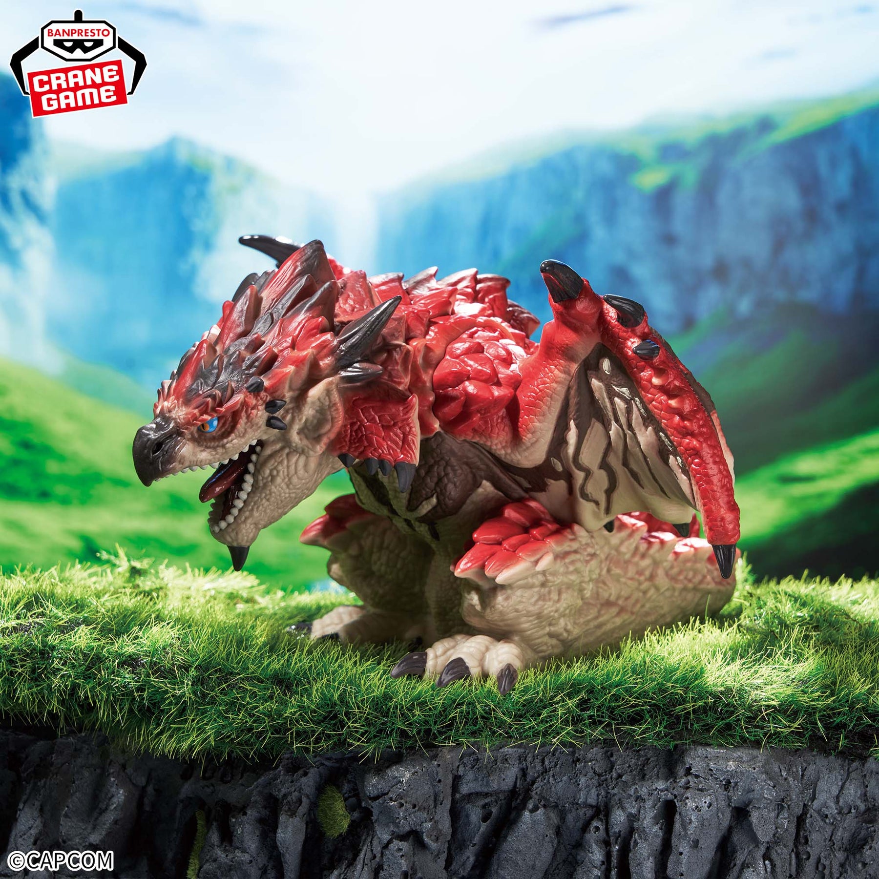MONSTER HUNTER FIGURE MONSTER HUNTER THE SEATED BEAST RATHALOS FIERCE ...