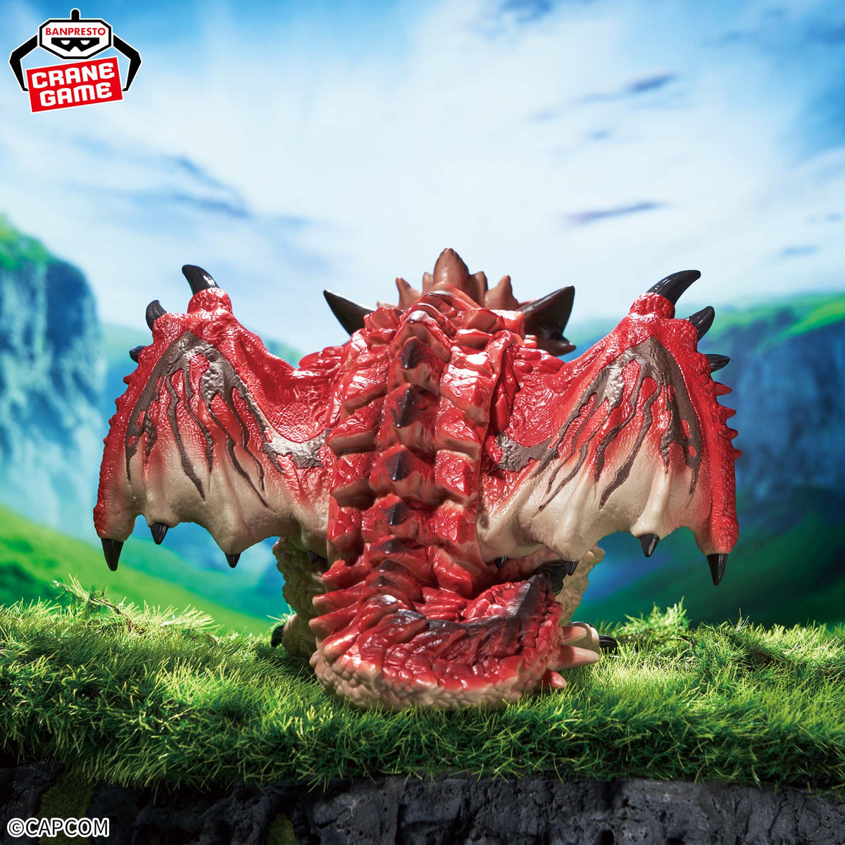 MONSTER HUNTER FIGURE MONSTER HUNTER THE SEATED BEAST RATHALOS FIERCE ...