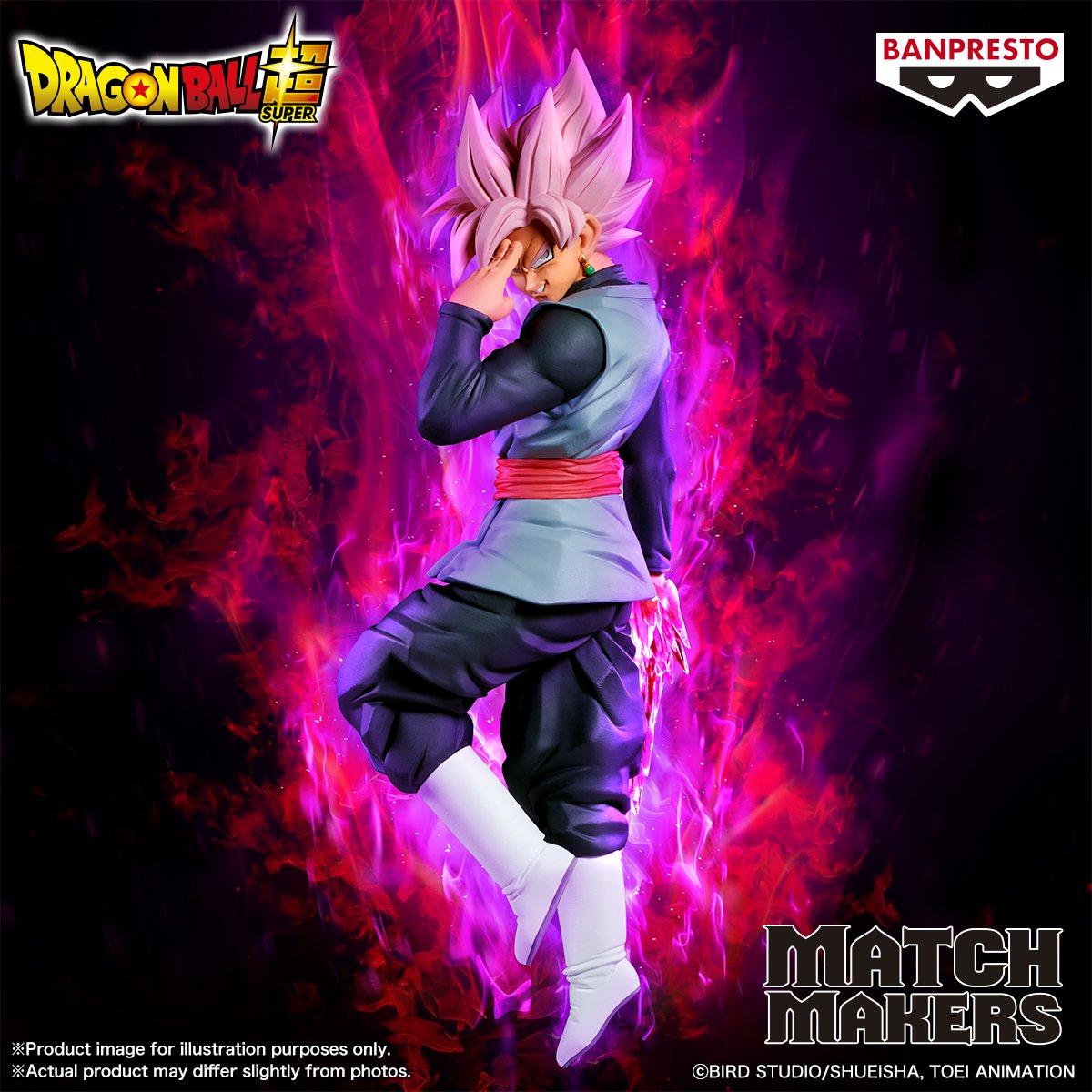 Dragon Ball Super Match Makers - Goku Black Super Saiyan Rosé Ver. (VS ...