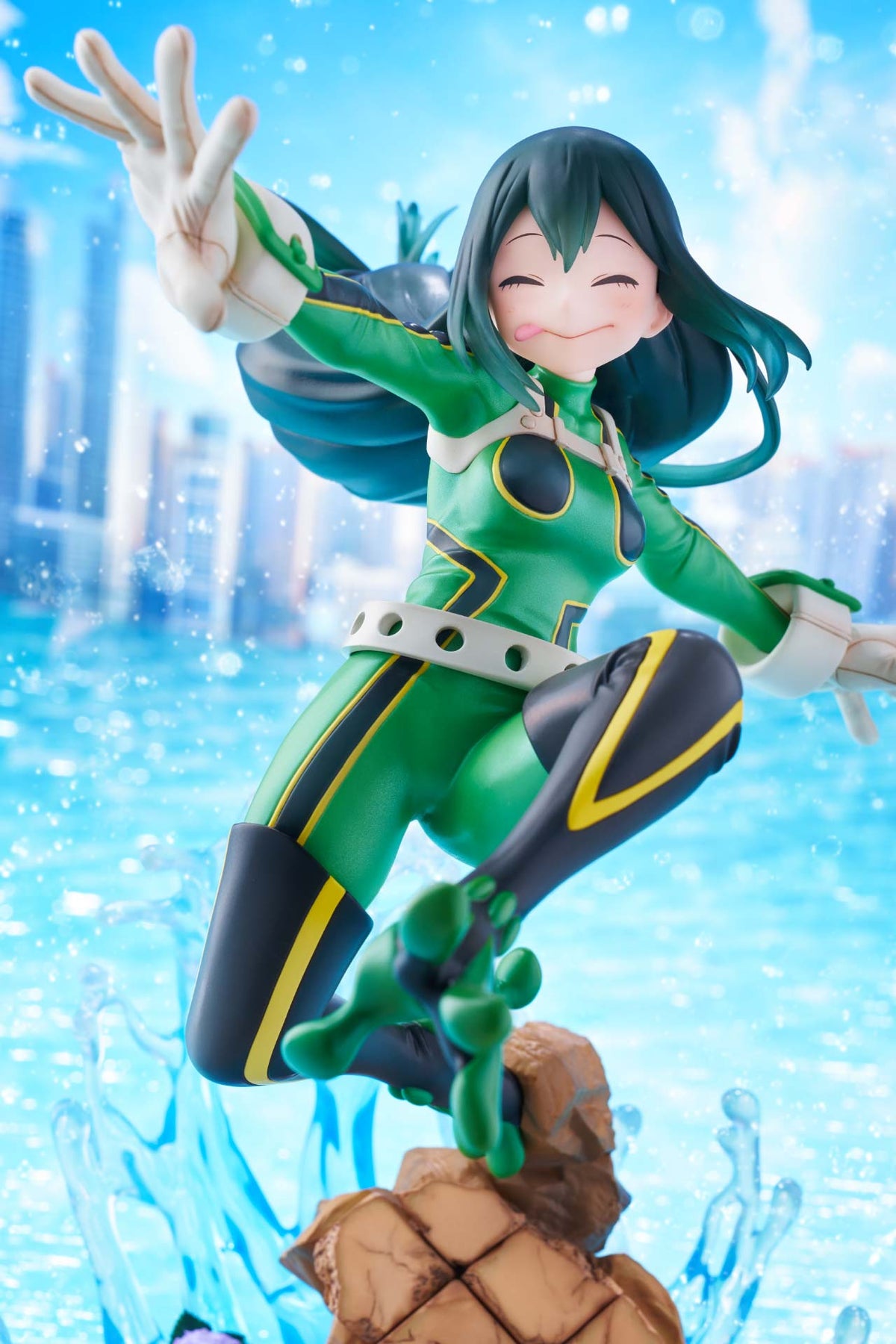 My Hero Academia Spiritale Figure - Tsuyu Asui Frog 1/7 Scale Figure ...