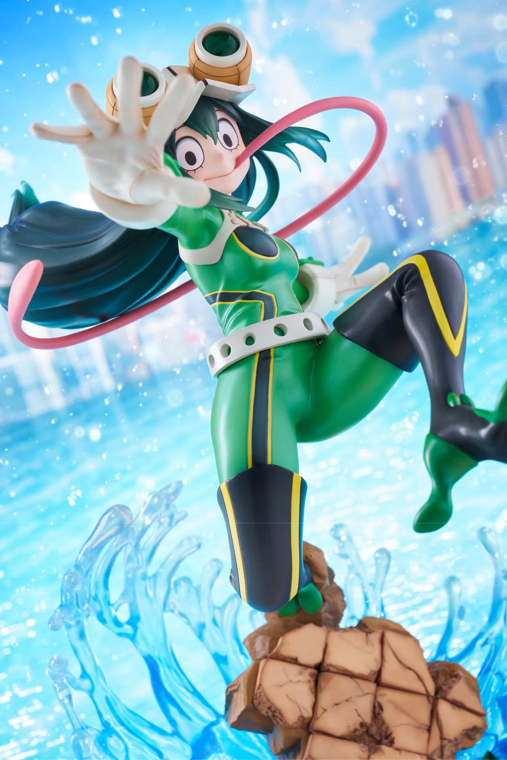 My Hero Academia Spiritale Figure - Tsuyu Asui Frog 1/7 Scale Figure ...