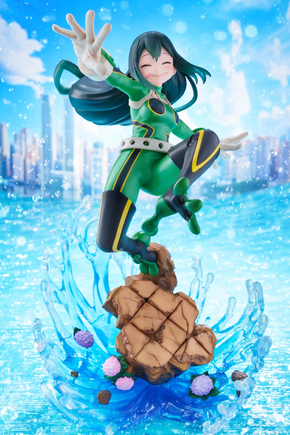 My Hero Academia Spiritale Figure - Tsuyu Asui Frog 1/7 Scale Figure ...
