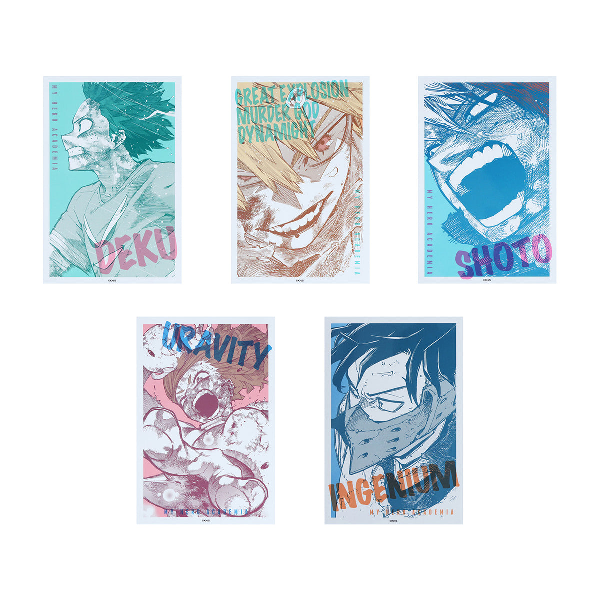 My Hero Academia Original Art Exhibition - One Scene Card Collection C ...