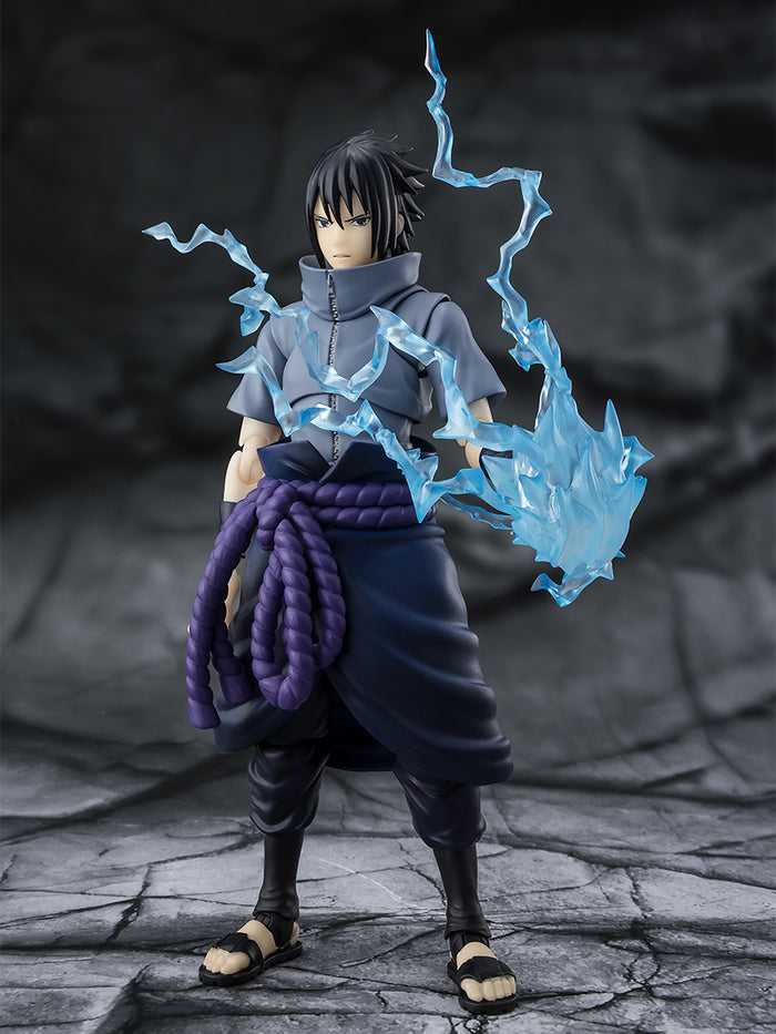 Naruto Shippuden S.H.Figuarts - Sasuke Uchiha The Lone Shinobi Who Bur ...