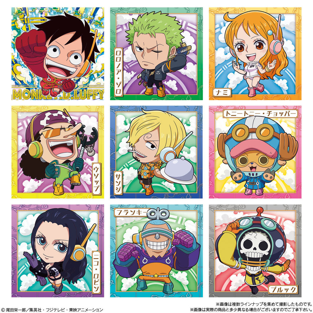 ONE PIECE - NIFORMATION GREAT PIRATE SEAL WAFER LOG.8 - CANDY TOYS, SN ...