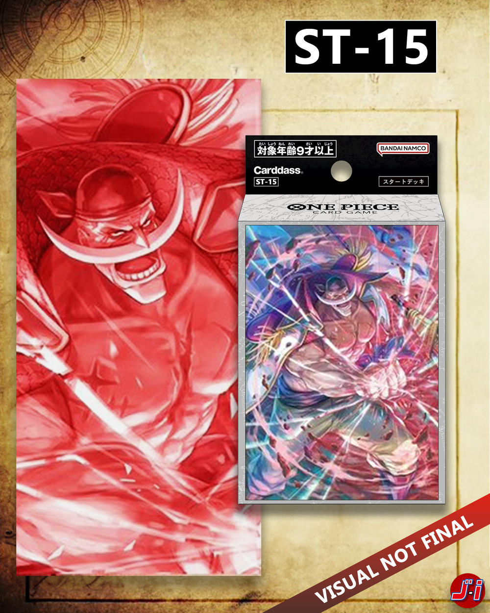 ONE PIECE CARD GAME STARTER DECK - RED EDWARD NEWGATE ST-15 – JumpIchiban
