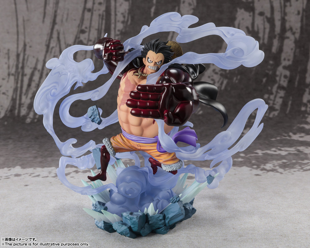 ONE PIECE FIGUARTS ZERO EXTRA BATTLE - MONKEY D. LUFFY GEAR4 THREE CAP ...