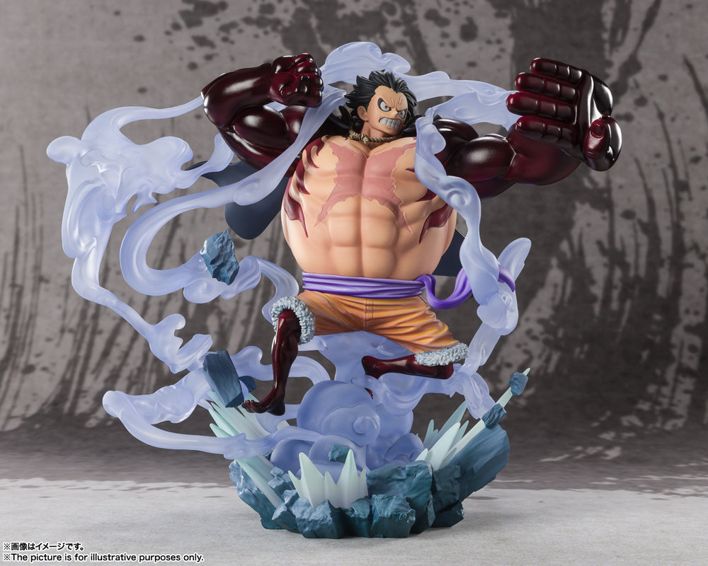 ONE PIECE FIGUARTS ZERO EXTRA BATTLE - MONKEY D. LUFFY GEAR4 THREE CAP ...