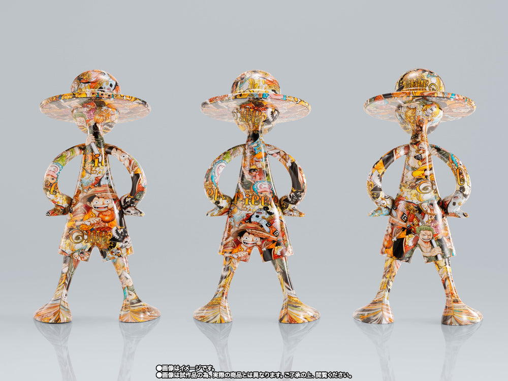 One Piece LUFFY's - Monkey D. Luffy 1/8 Scale ARTCANVAS 1000 Logs Anni ...