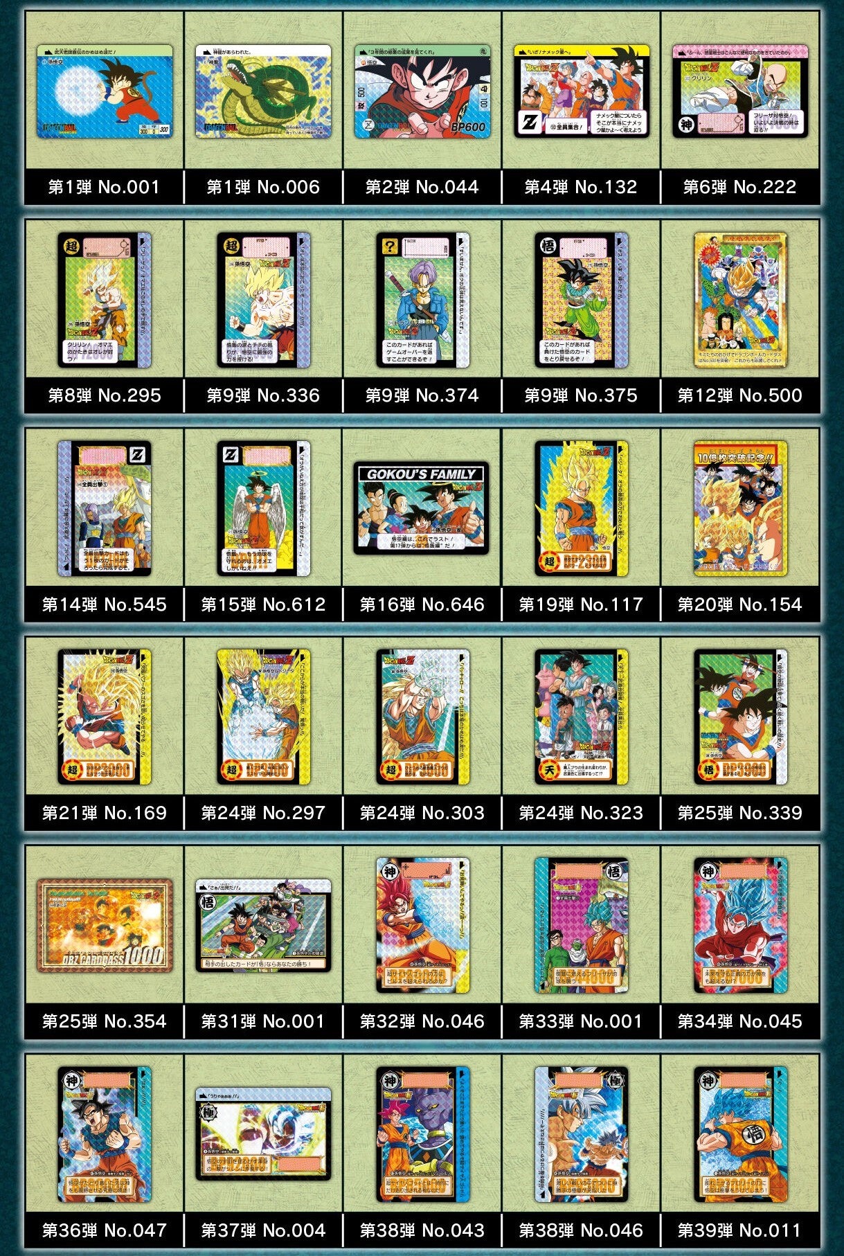 DRAGON BALL CARDASS REMIX VOL.1 – JumpIchiban